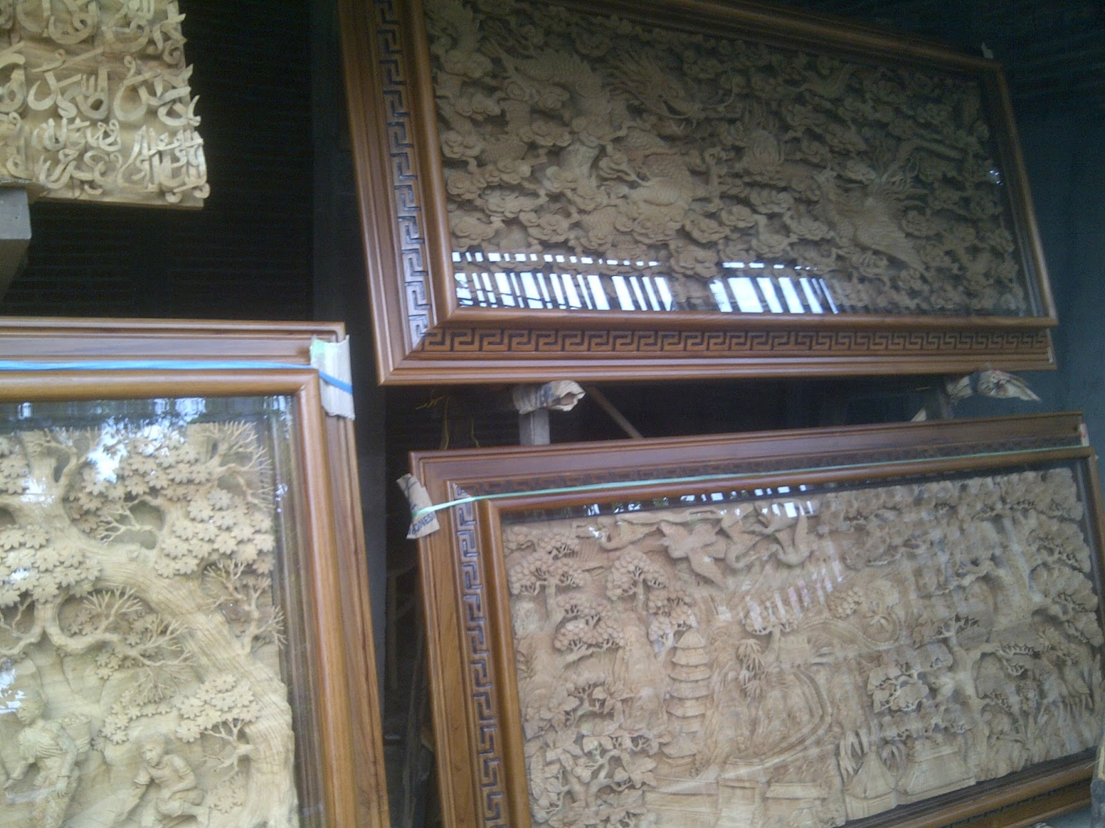 Ukiran Jepara Relief dan Kaligrafi 3 Dimensi: Ukiran Kayu Jepara