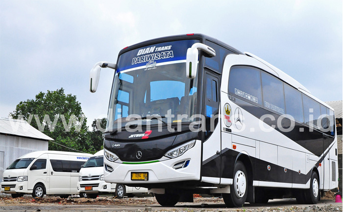 Profil Bus Pariwisata Dians Trans Tangerang - Jalur Bus