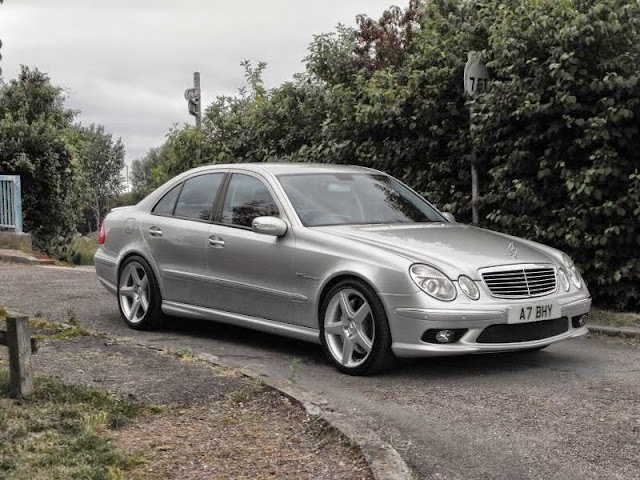 Mercedes-Benz W211 E55 AMG on CLS Wheels | BENZTUNING