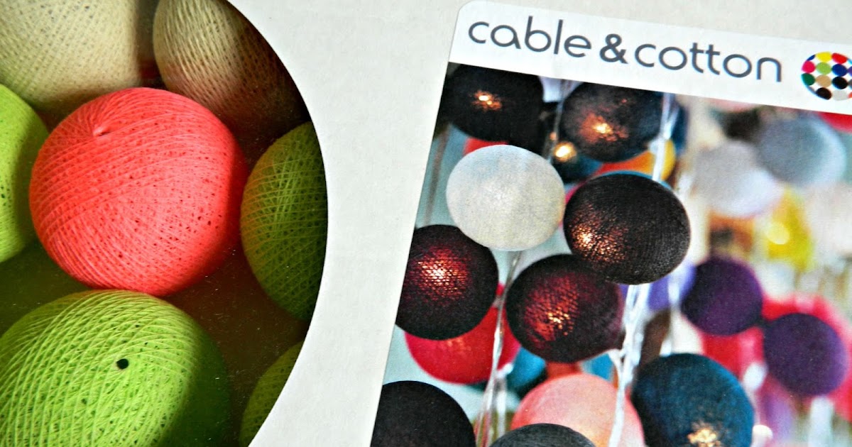 Cable & Cotton String Lights - A Review | Red Rose Mummy