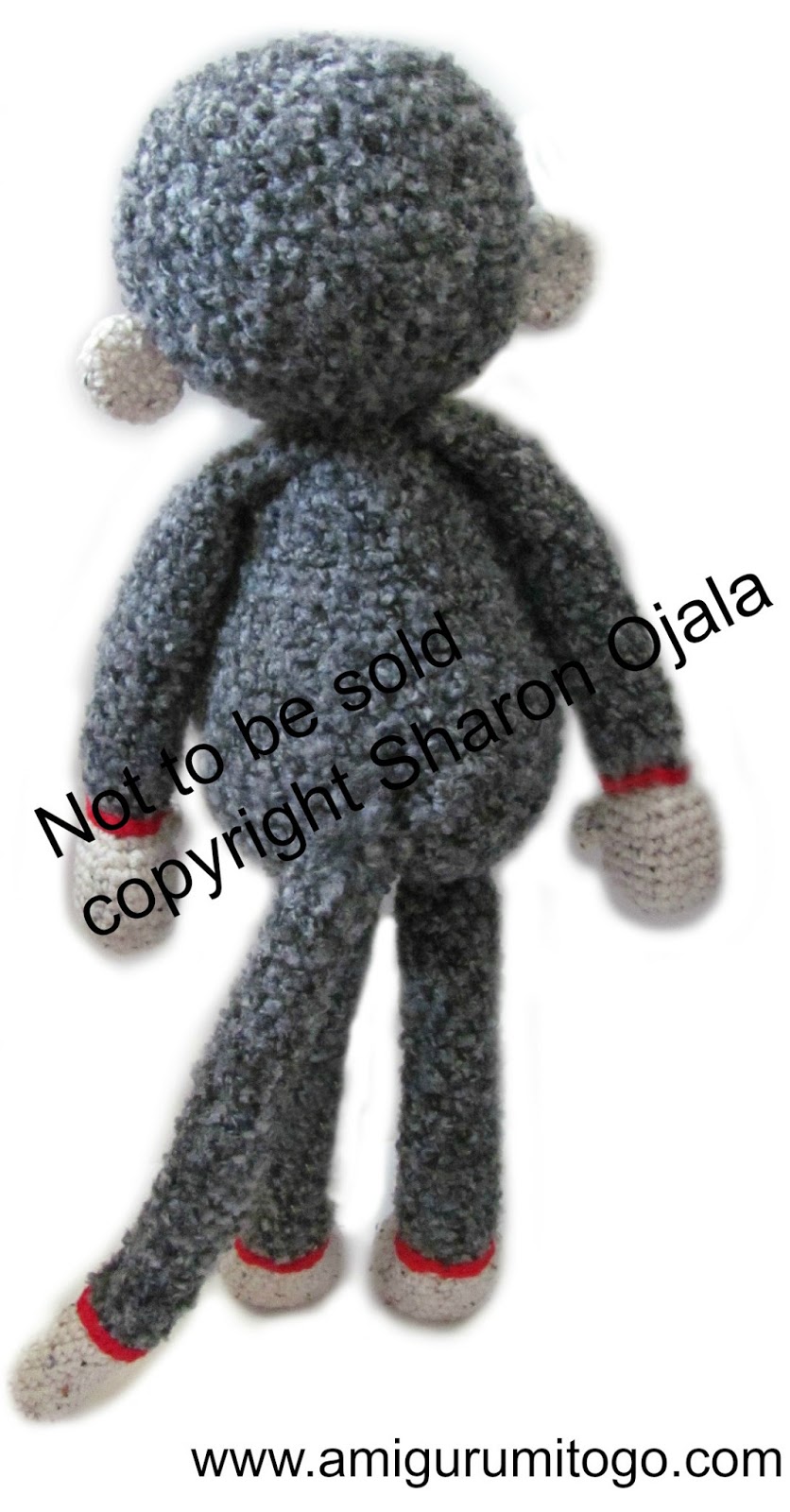 Darcy Large Monkey Free Crochet Pattern