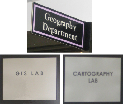 P H A B G W O R L D: Geography Sign