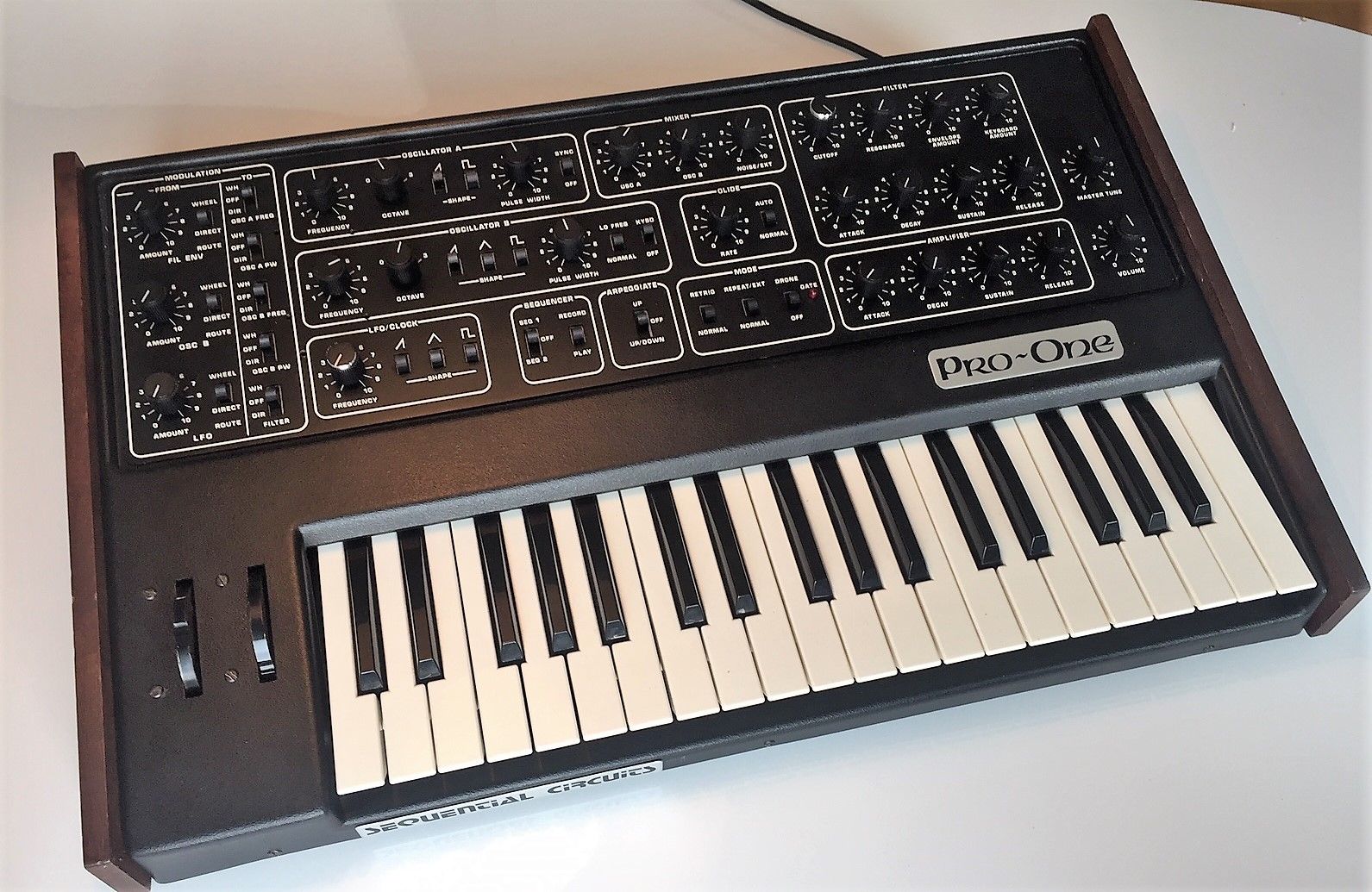 MATRIXSYNTH: Sequential Circuits Pro-One Synthesizer SN 0796