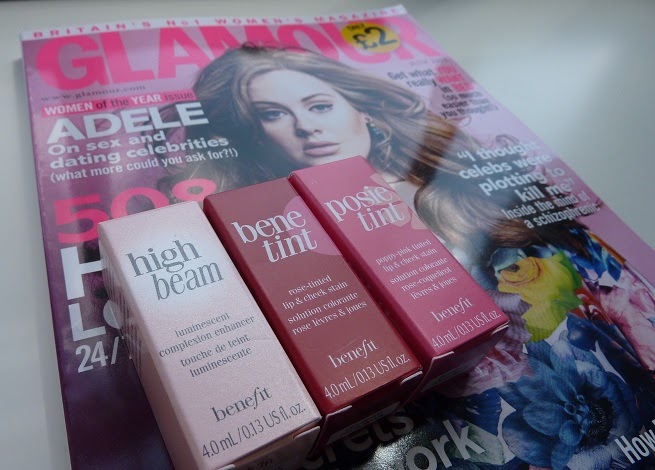 Click and Make-Up Beauty Blog: Glamour Mag + July = Benefit Goodies!