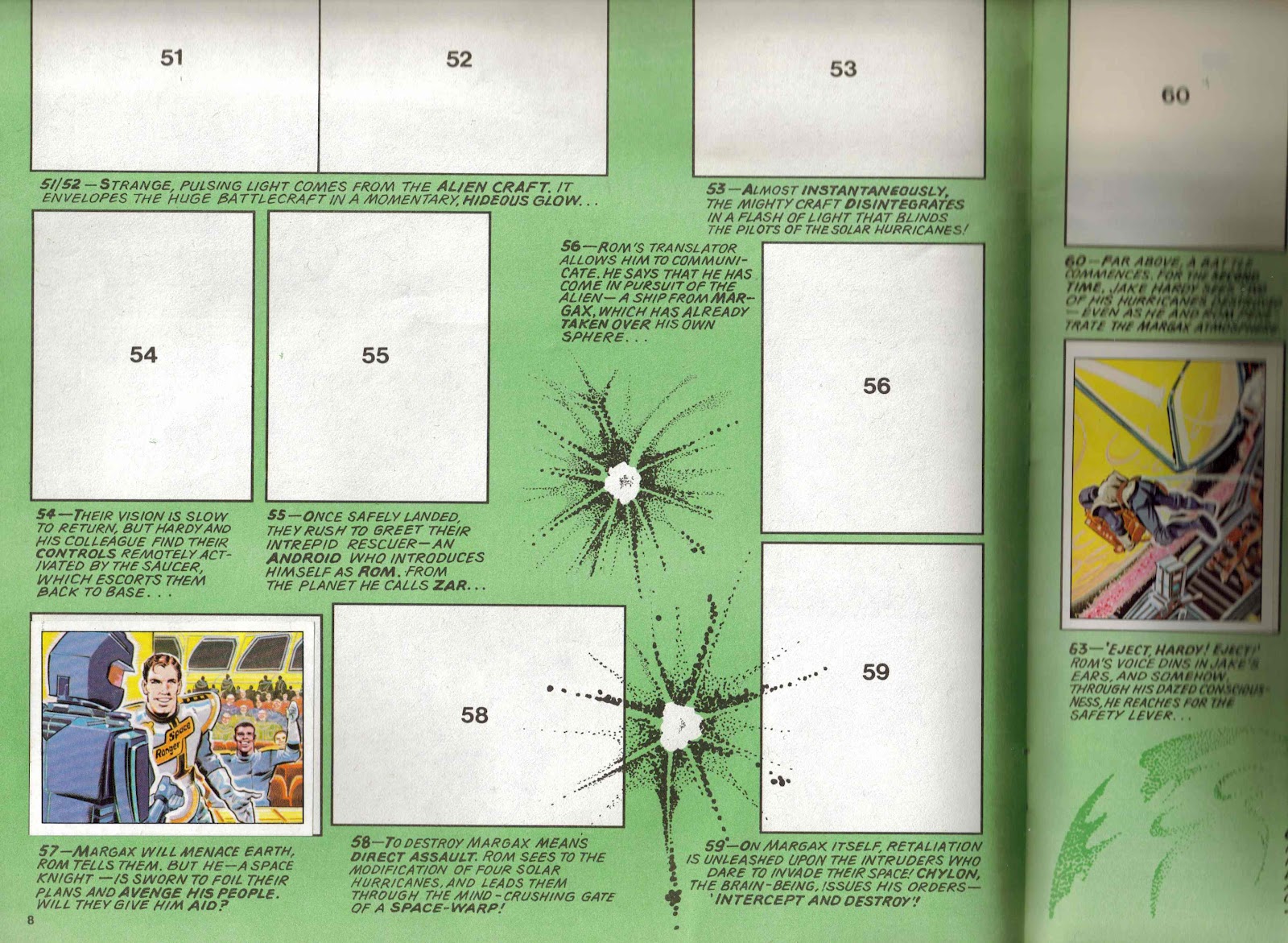 EclecticLee: Action Man Stickers Featuring Rom