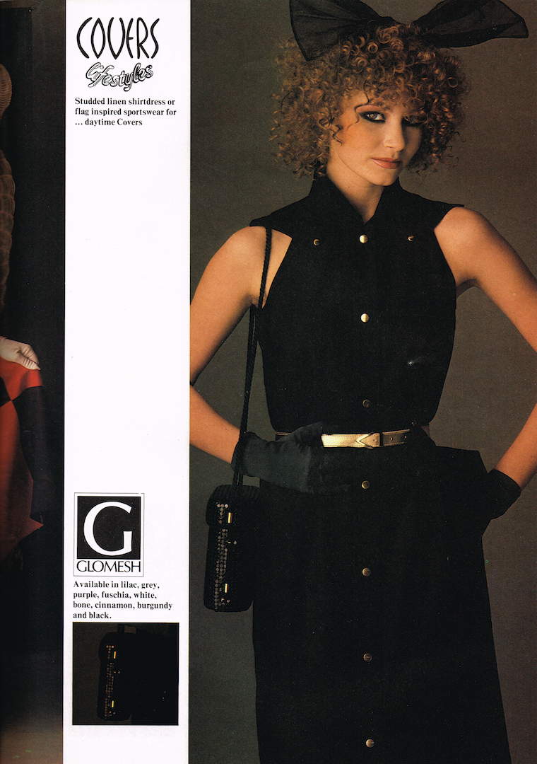 Glossy Sheen: Glomesh Covers Lifestyles Summer 1980 - POL Magazine