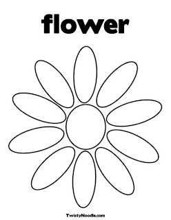 Flower Petals Coloring Pages - Flower Coloring Page