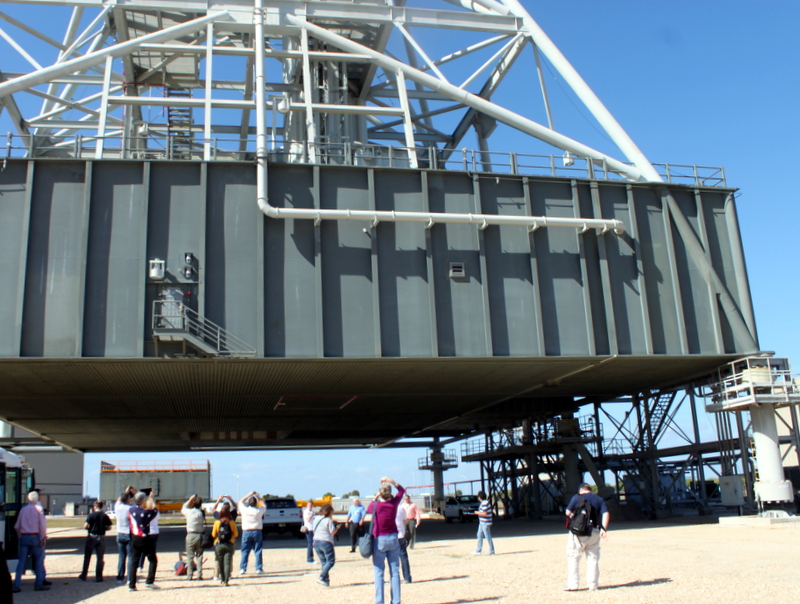 We Are The World: NASA's Mobile Launcher Up Close and Personal