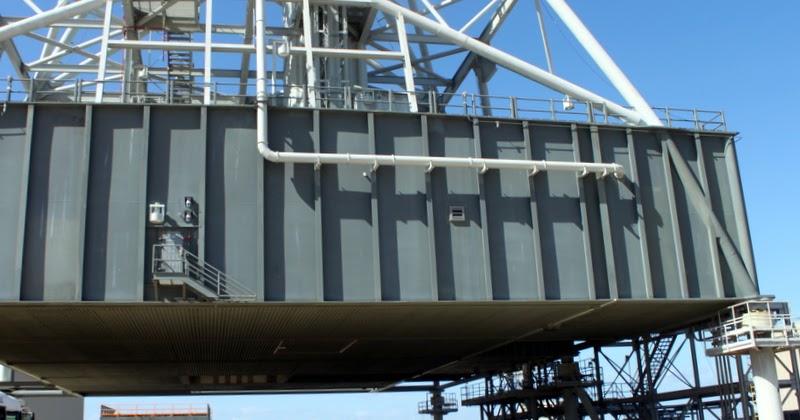 We Are The World: NASA's Mobile Launcher Up Close and Personal