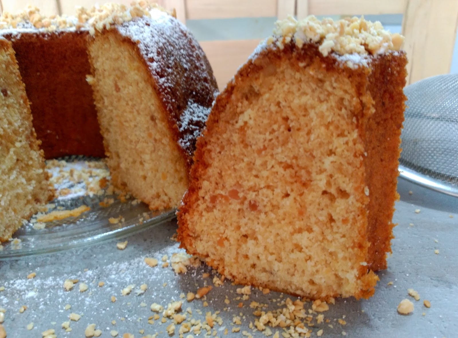 marronglacè: Bundt cake de turrón