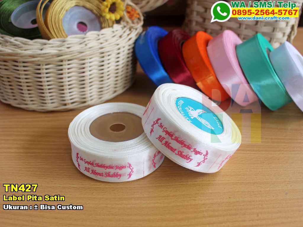 Label Pita Satin | Souvenir Pernikahan