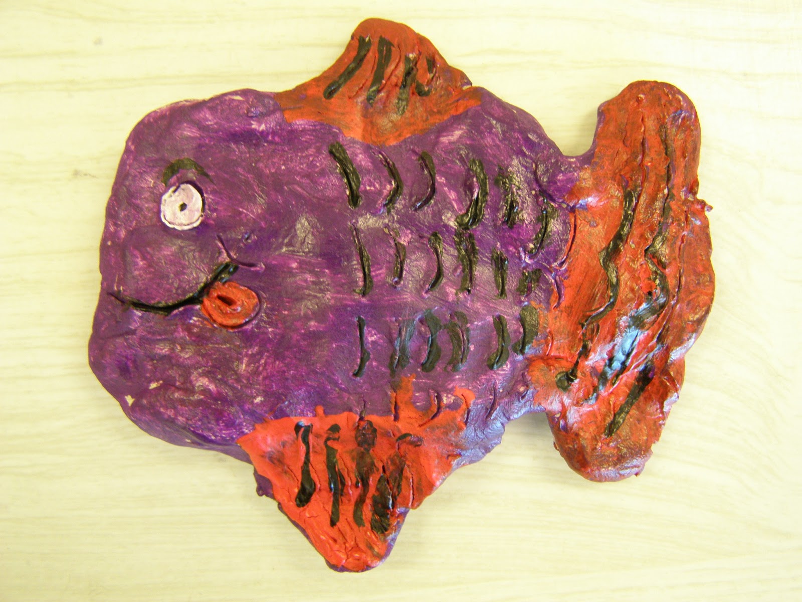Welcome to Mrs. Peterson's Art Class!: Clay Fish