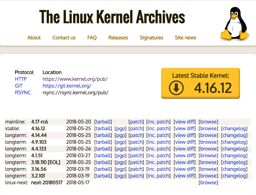 如何安裝更新CentOS7裡的Kernel核心版本