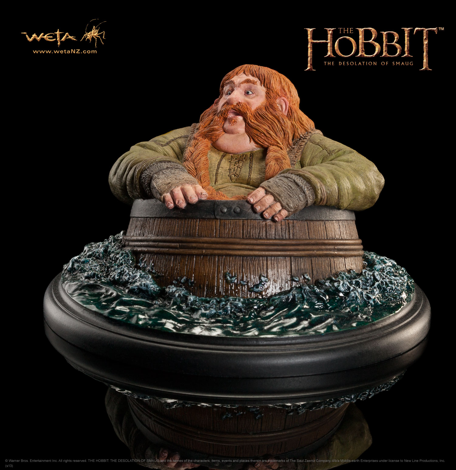 The Film Cell: New Weta Hobbit Statues from the Barrel Rider Scene