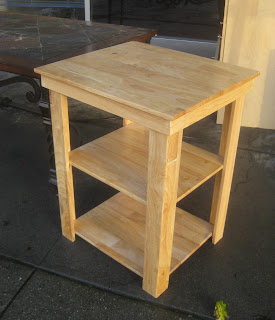 UHURU FURNITURE & COLLECTIBLES: SOLD - Small Utility Table - $25