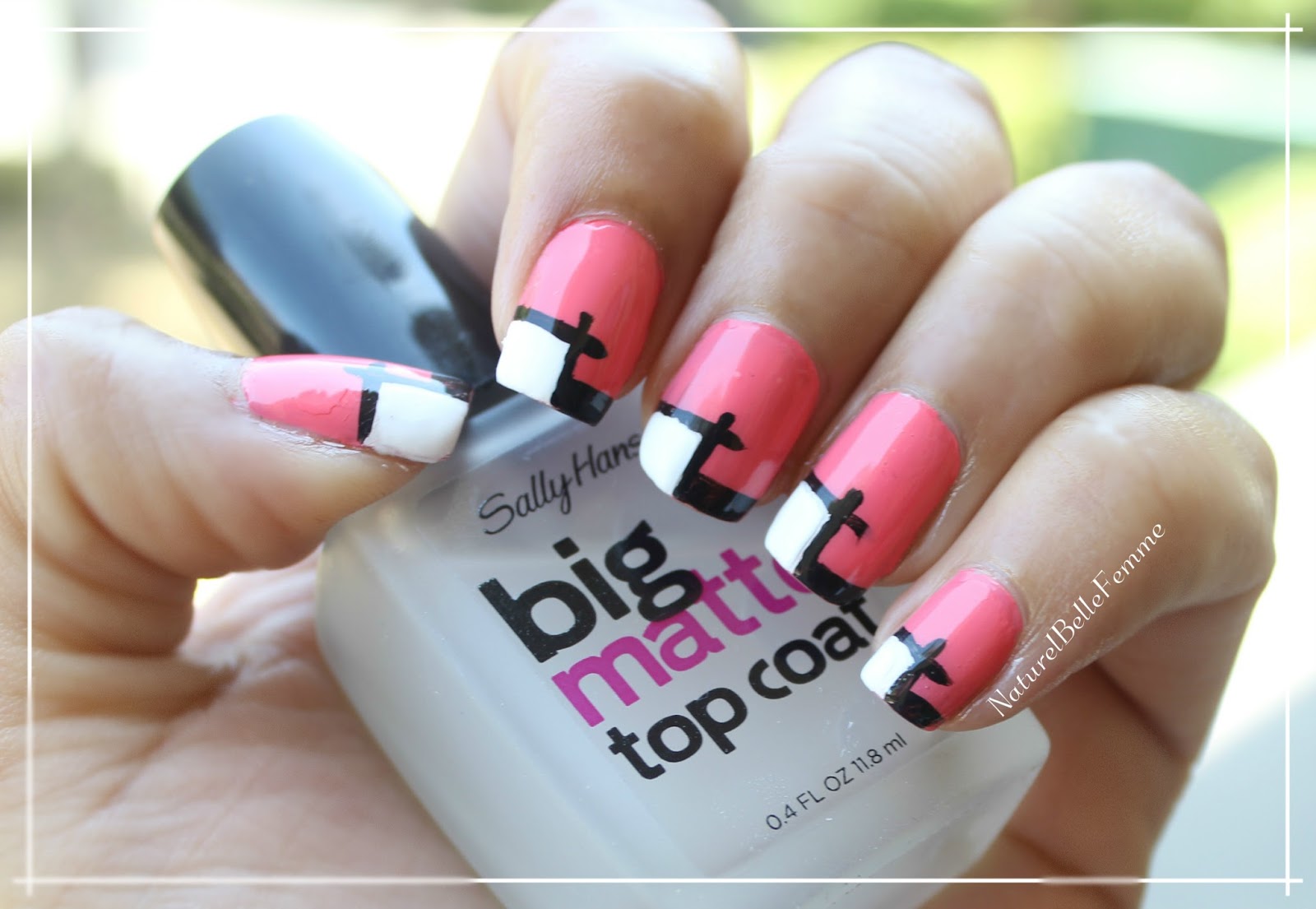 Simple Formal pink manicure