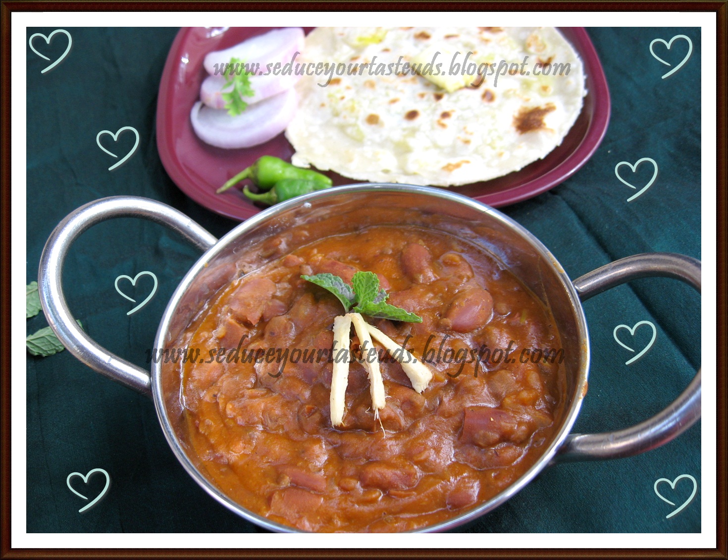 Punjabi Rajma Masala - Revisited Recipe - Seduce Your Tastebuds...