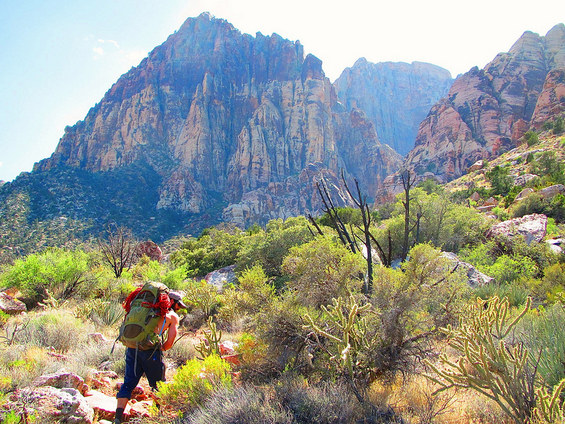 Hiking and Climbing Adventures: Rainbow Wall - Red Rock T/R with ...