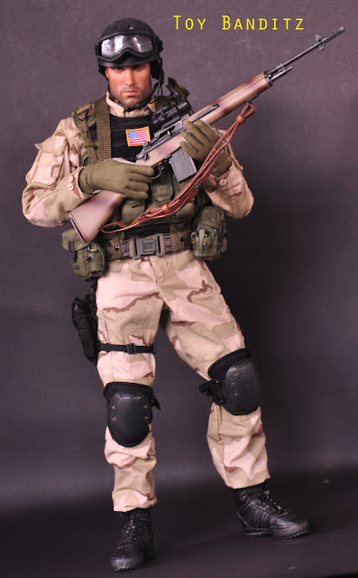 toy banditz: SERGEANT FIRST CLASS RANDY SHUGHART BY DAM FIGURES
