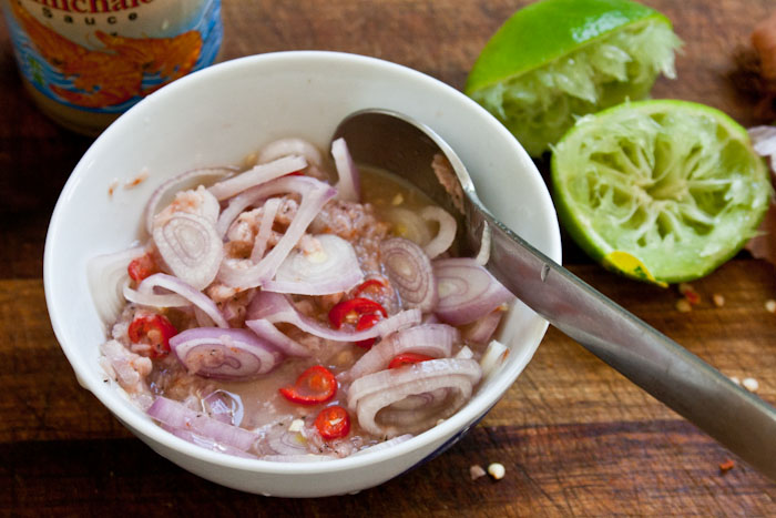 3 hungry tummies: Chinchalok Relish With Shallot, Chili And Lime ...