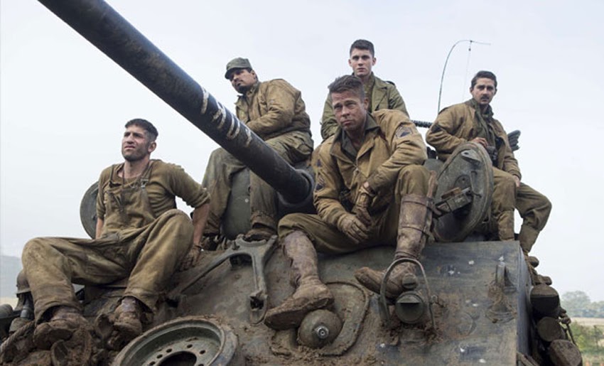 A Question Of Scale: A Wargaming Work In Progress: Film Review: Fury, 2014