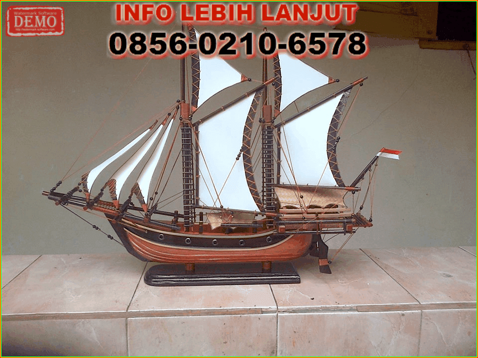Jual miniatur kapal perahu | 085602106578: miniatur perahu lancang ...