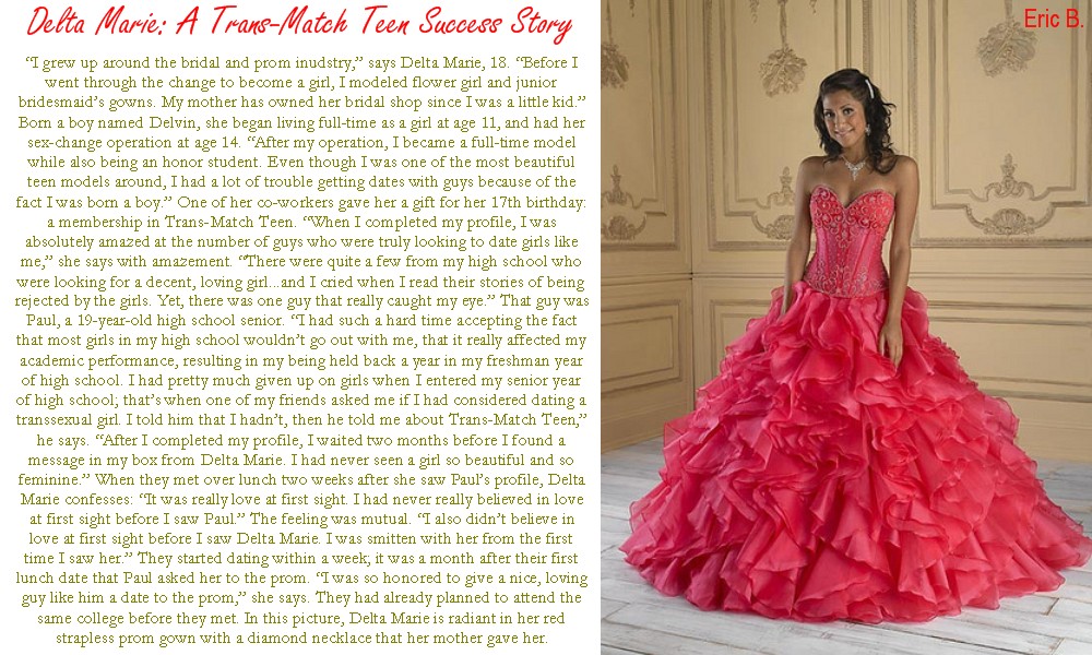 Eric's Transgender Captions: Delta Marie's Story