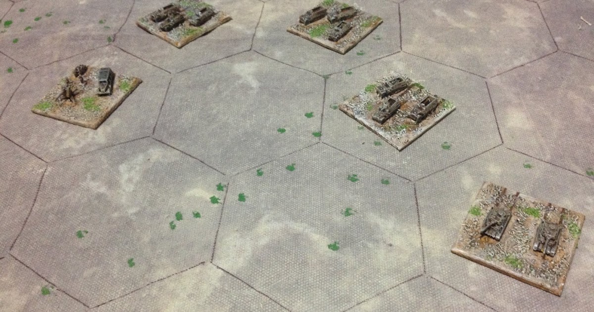 Grid based wargaming - but not always: Western Desert Project - hex ...