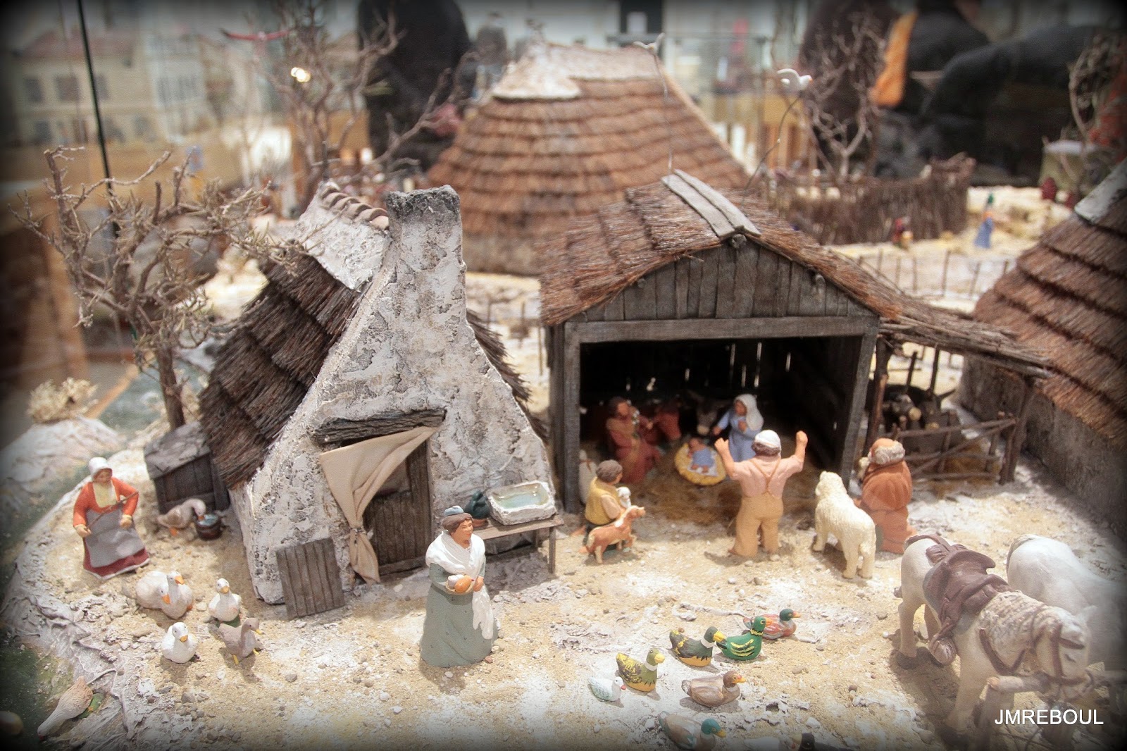 Musique & Nature zen: Santons.Scène de vie en Camargue,la cabane de ...