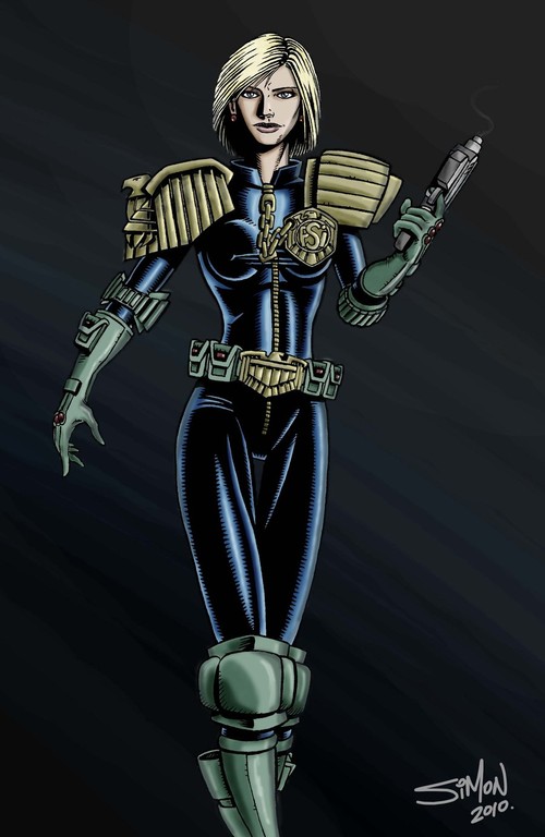 Fotomago Custom e Miniature: Judge Anderson 2000 AD (29/2016)