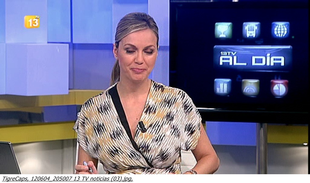 El Baúl de las Famosas: Maria Rodriguez Vico ''noticias 13tv'' 4/06