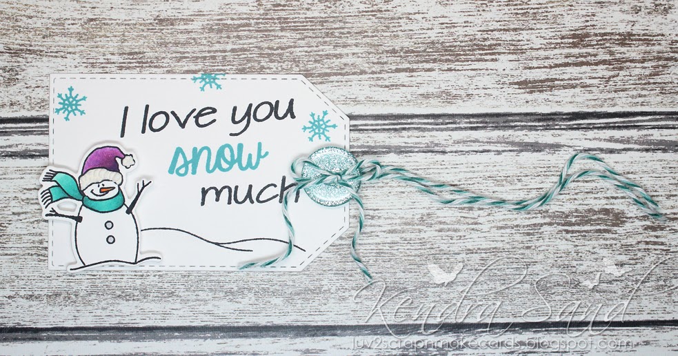 Luv 2 Scrap n' Make Cards: I Love You Snow Much