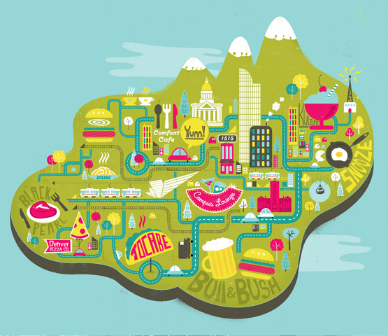 Gerald & Cullen Rapp: SHAW NIELSEN MAPS OUT DINING HOT SPOTS FOR THE ...