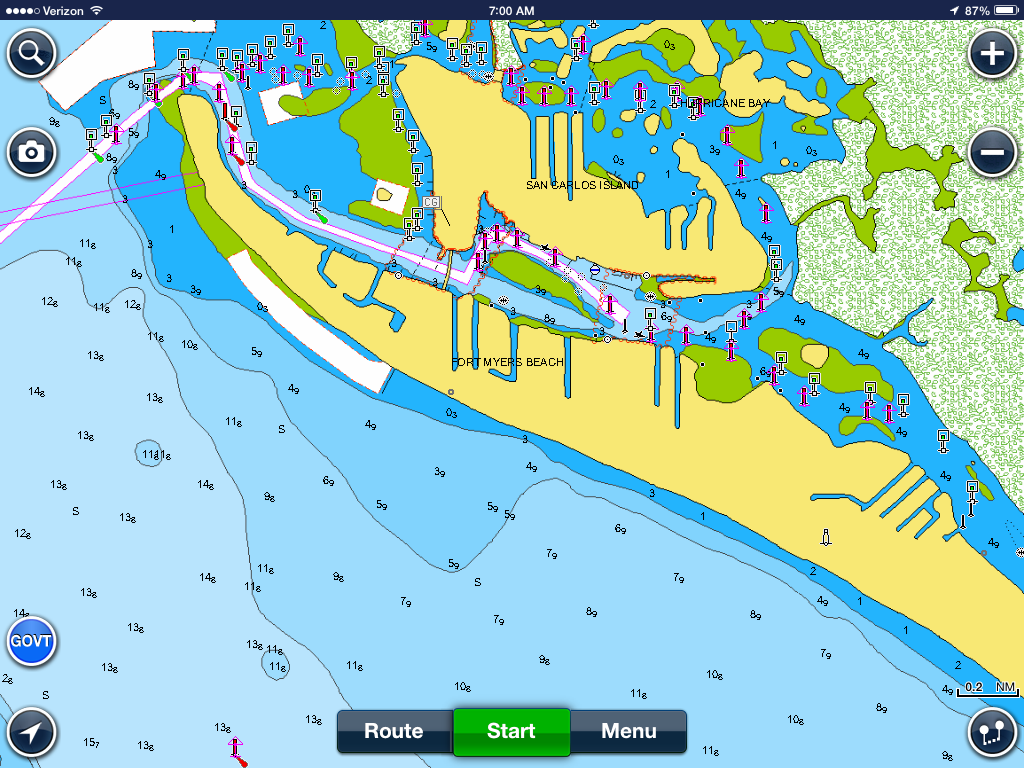 i-Marine Apps: Navionics Boating 7.0 with Free NOAA ENC Charts