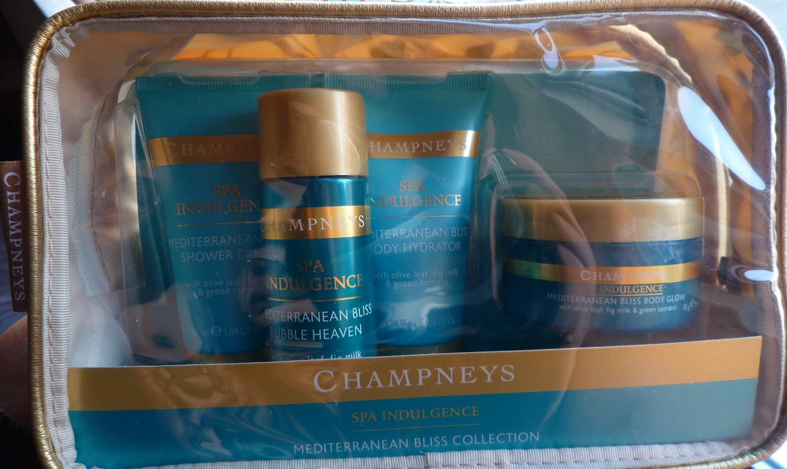 Cherry Lane: Champneys Spa Indulgence Mediterranean Bliss Collection