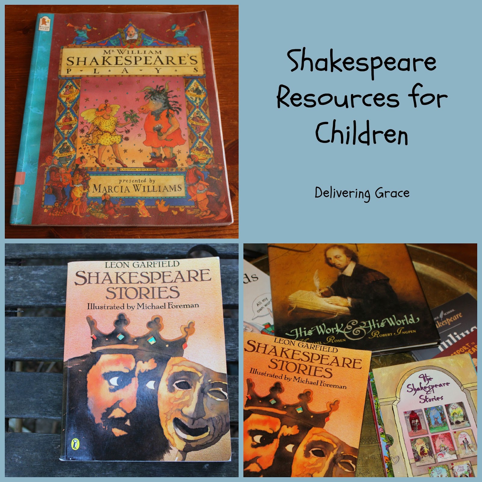 delivering grace: Shakespeare Resources for Children
