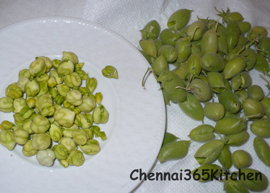 365 days of Delicious Flavors: Green Channa Masala