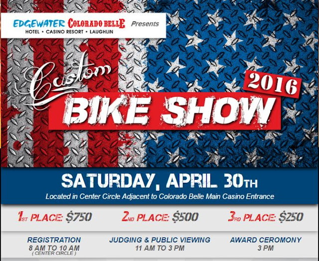 Laughlin Buzz: Laughlin River Run 2016 - Custom Bike Show