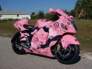 .: Moto Hayabusa Rosa.