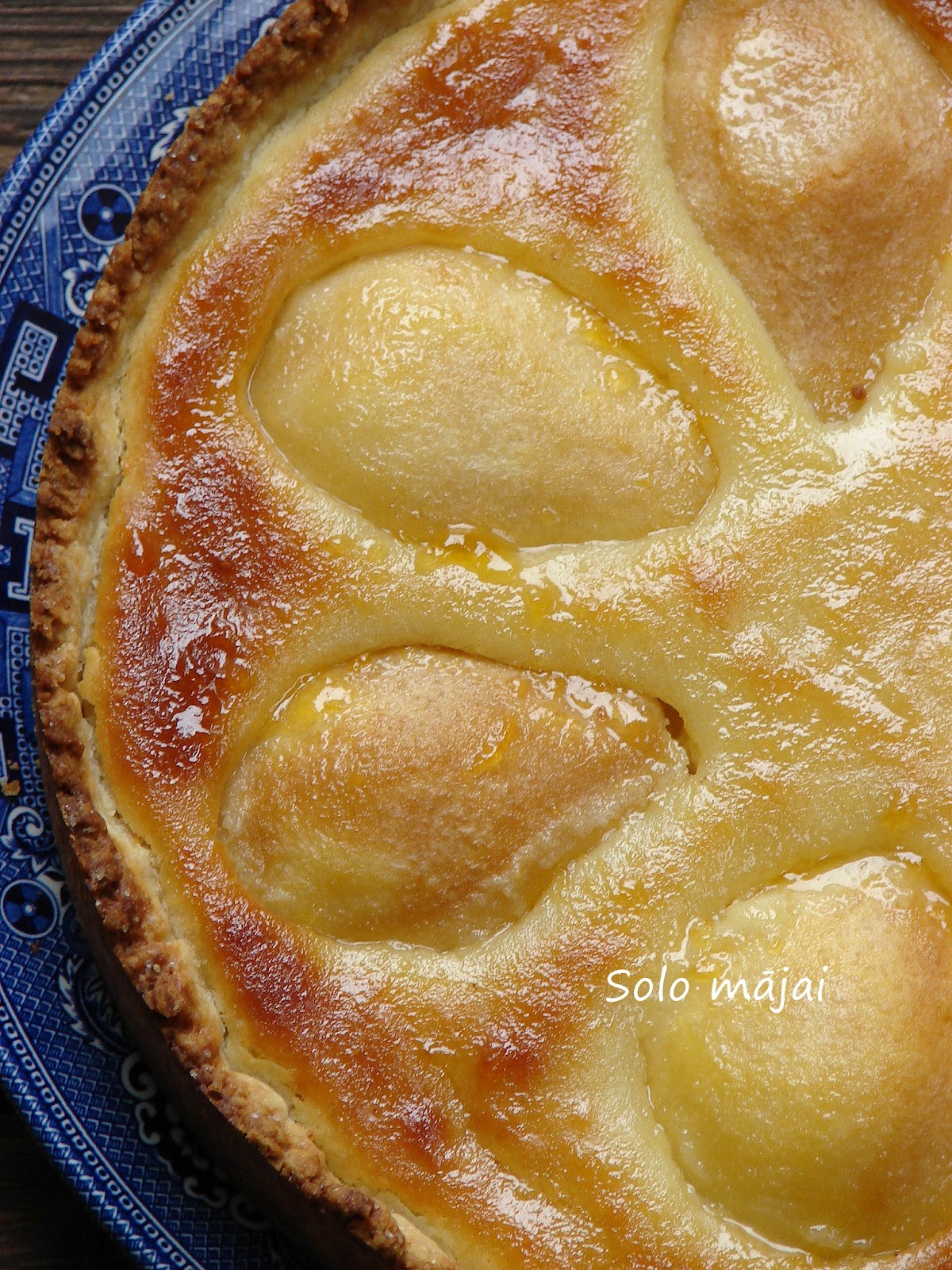 Solo mājai: Bumbieru tarte Bourdaloue