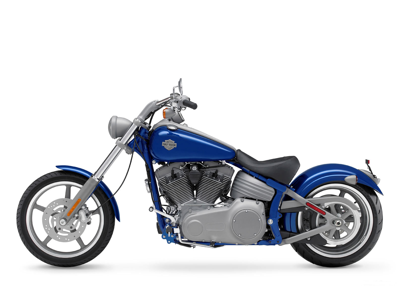 Harley-Davidson pictures. 2009 FXCW Softail Rocker