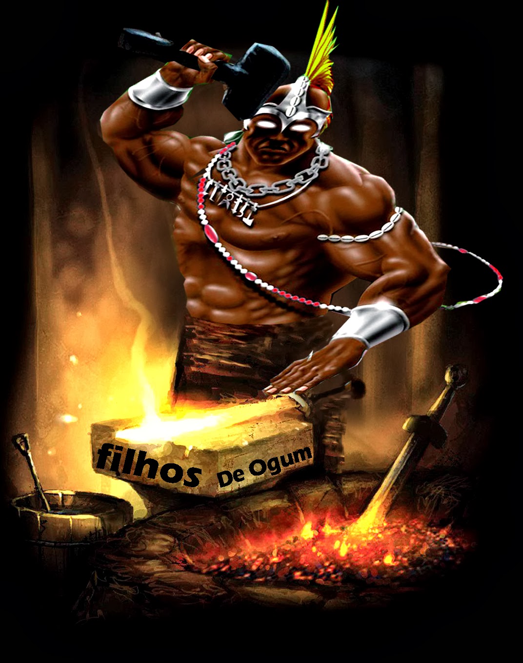 Tenda Coração de Jesus: Sou espada de Ogum!