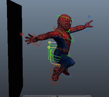 Zichao - 3DPF: Spiderman - Pose 2 (Shooting Web)