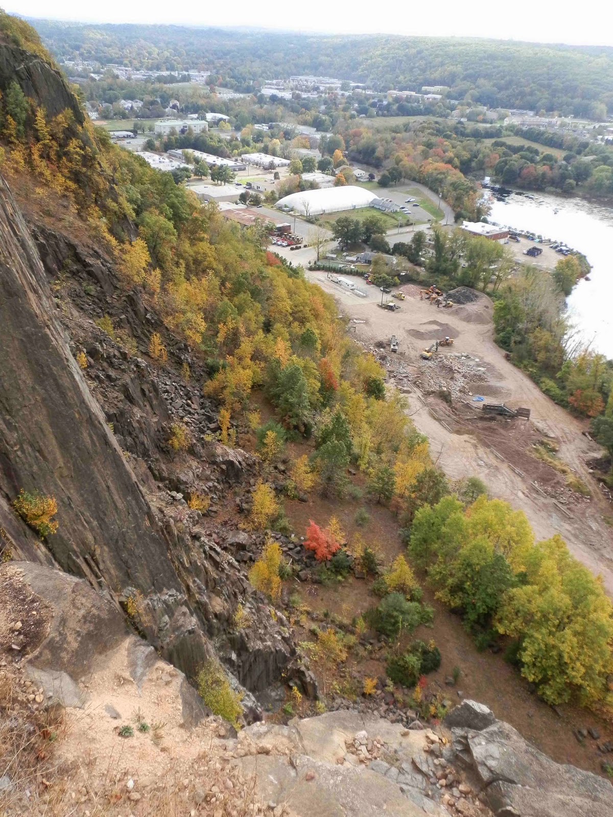 West Rock Trails: Rock Climbing at West Rock
