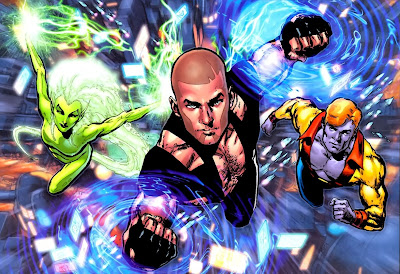 Gravity Kid & Power Boy: In Uniform & Shirtless