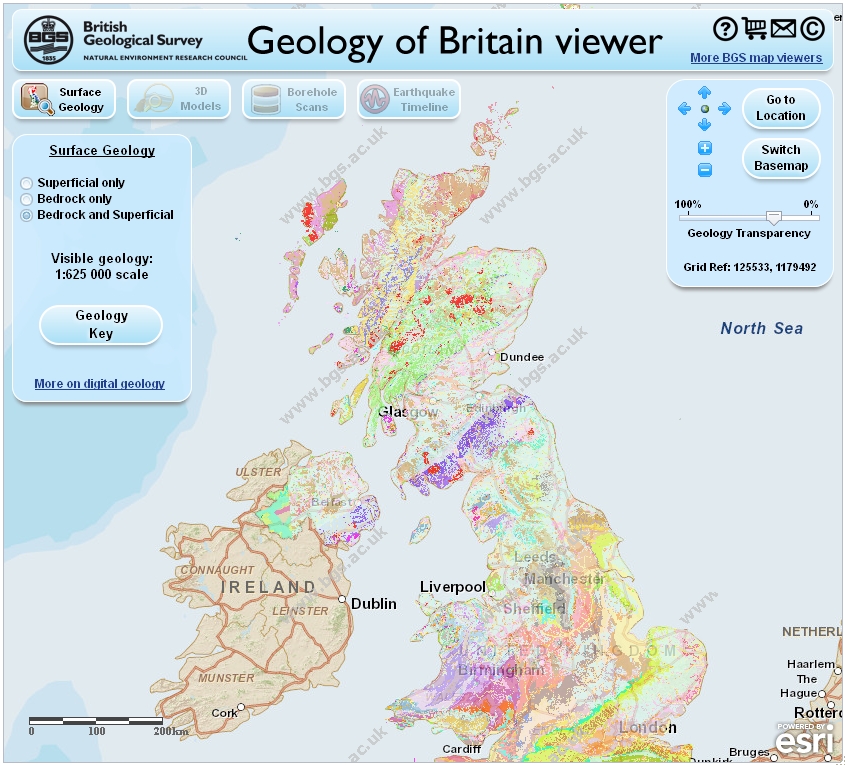 Scotland's Environment & BGS information by Keith Westhead