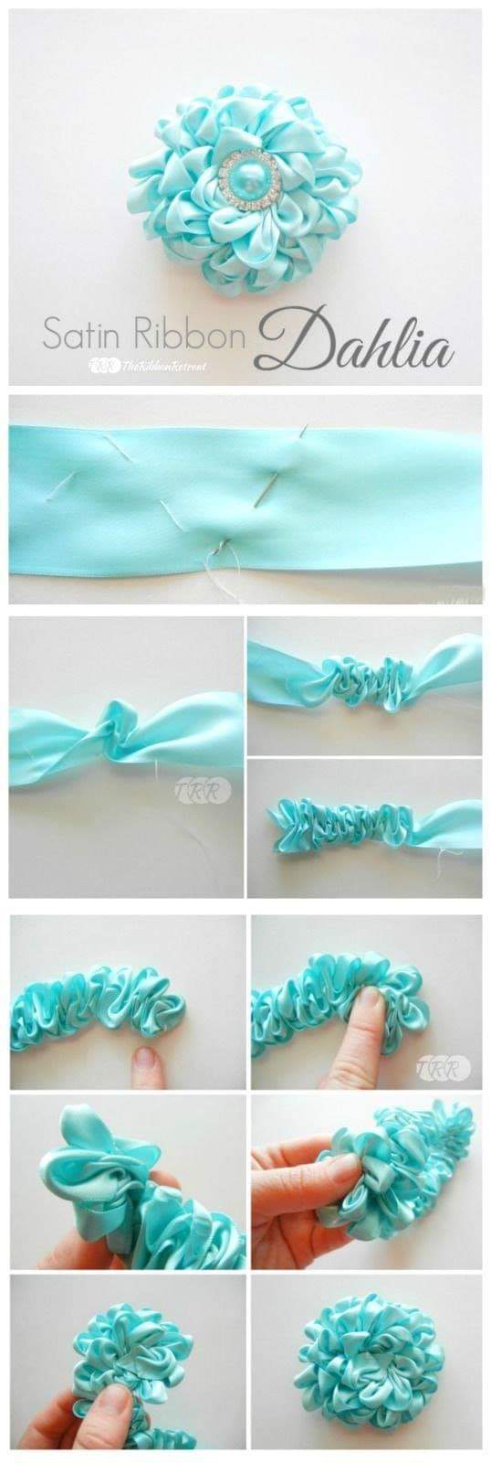 Cómo hacer hermosas manualidades con cinta de tela - El Cómo de las Cosas