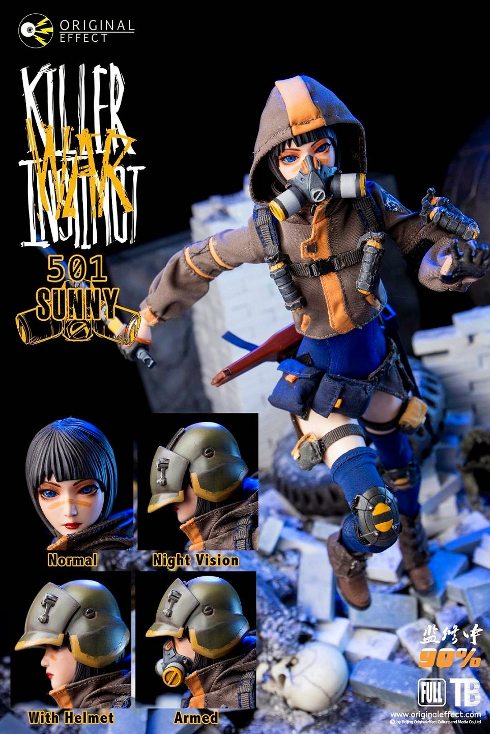 toyhaven: Next up: Original Effect OE Killer Instinct series 1/6th ...