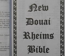 Catholic Bibles: Guest Review: "New" Douai Rheims Bible