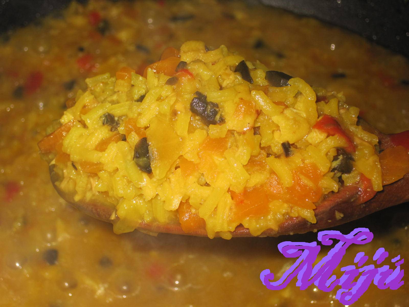 EL BOCADO DE LA HUERTA: ARROZ DE COLORES